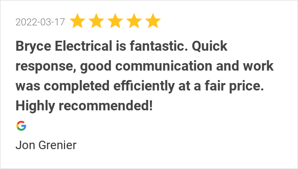 Contact Us - Bryce Electrics